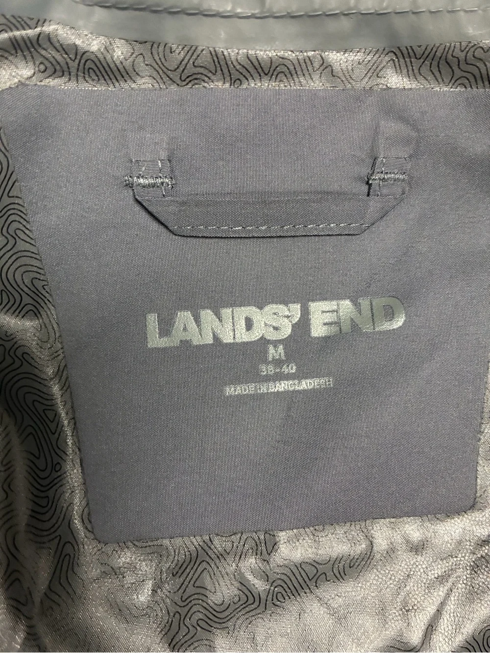 Lands' End | Jackets & Coats | Lands End Mens Gray Squall Waterproof ...
